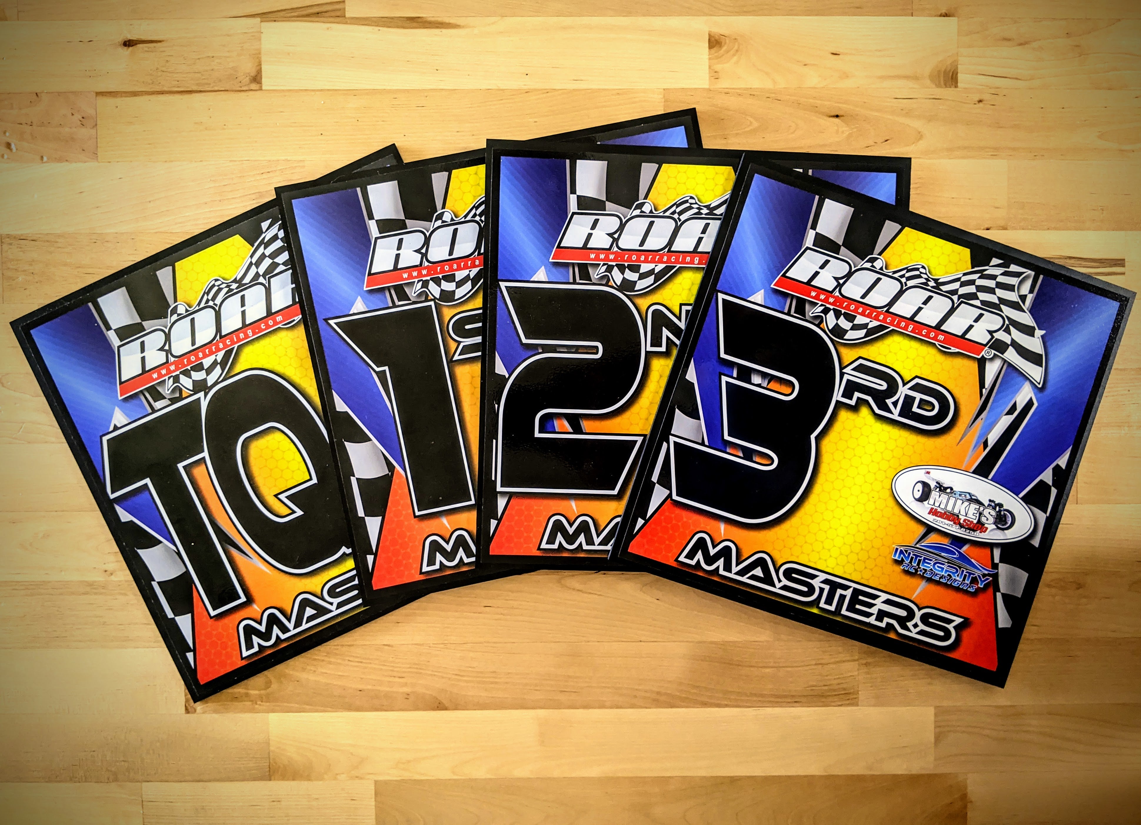 Custom RC Pit Boards, Decals, Wraps, Clothing, and Awards – Integrity ...