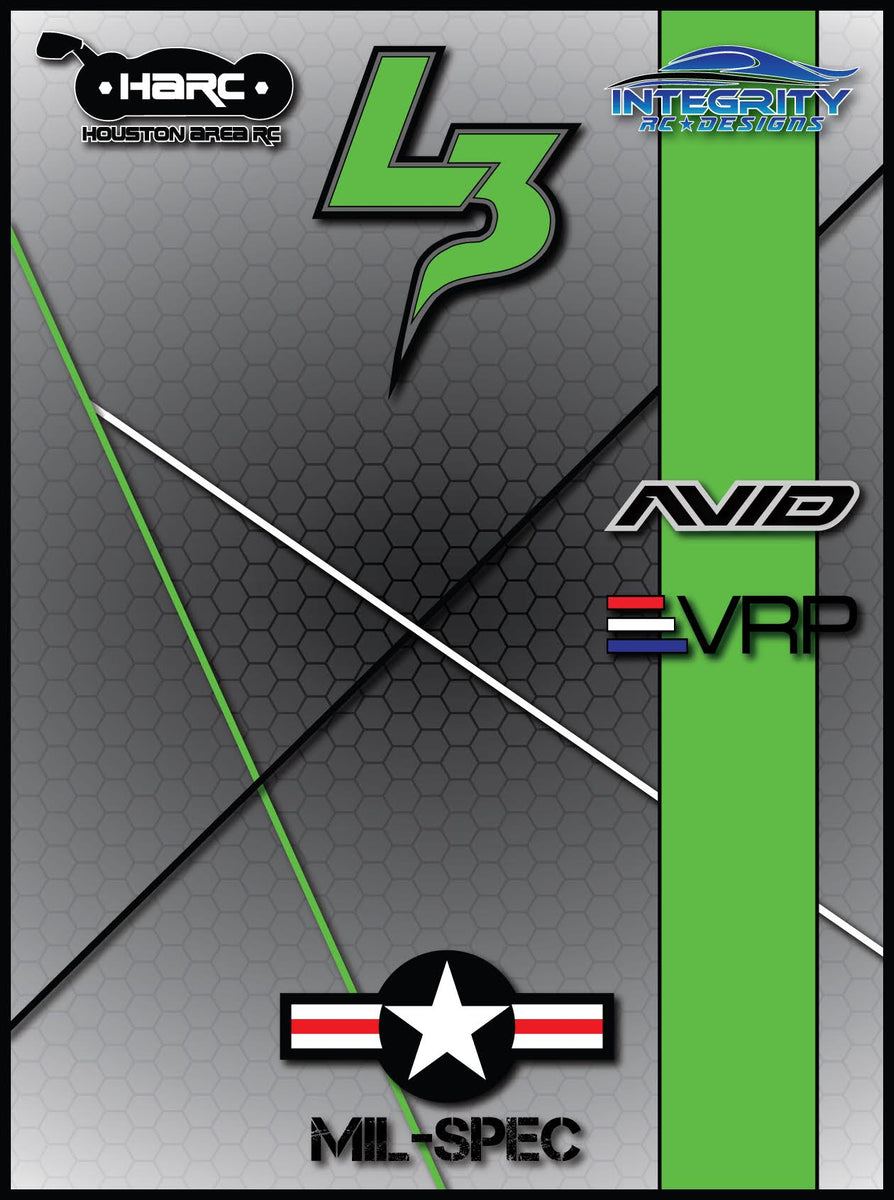 Custom RC Buggy Pit Board – Full Graphic Layout | Integrity RC Designs